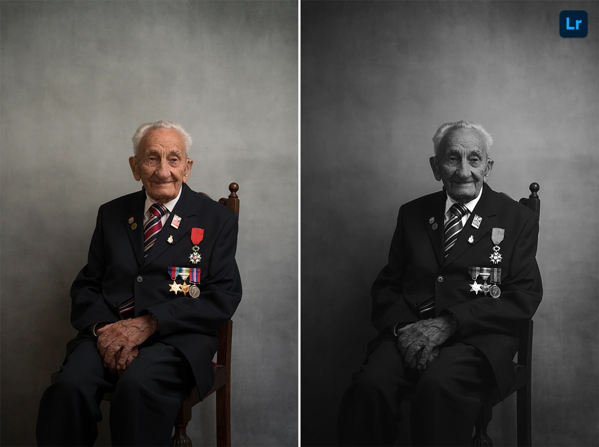 Albert Allen | World War 2 Veteran | Remix | Photoshop Lightroom
