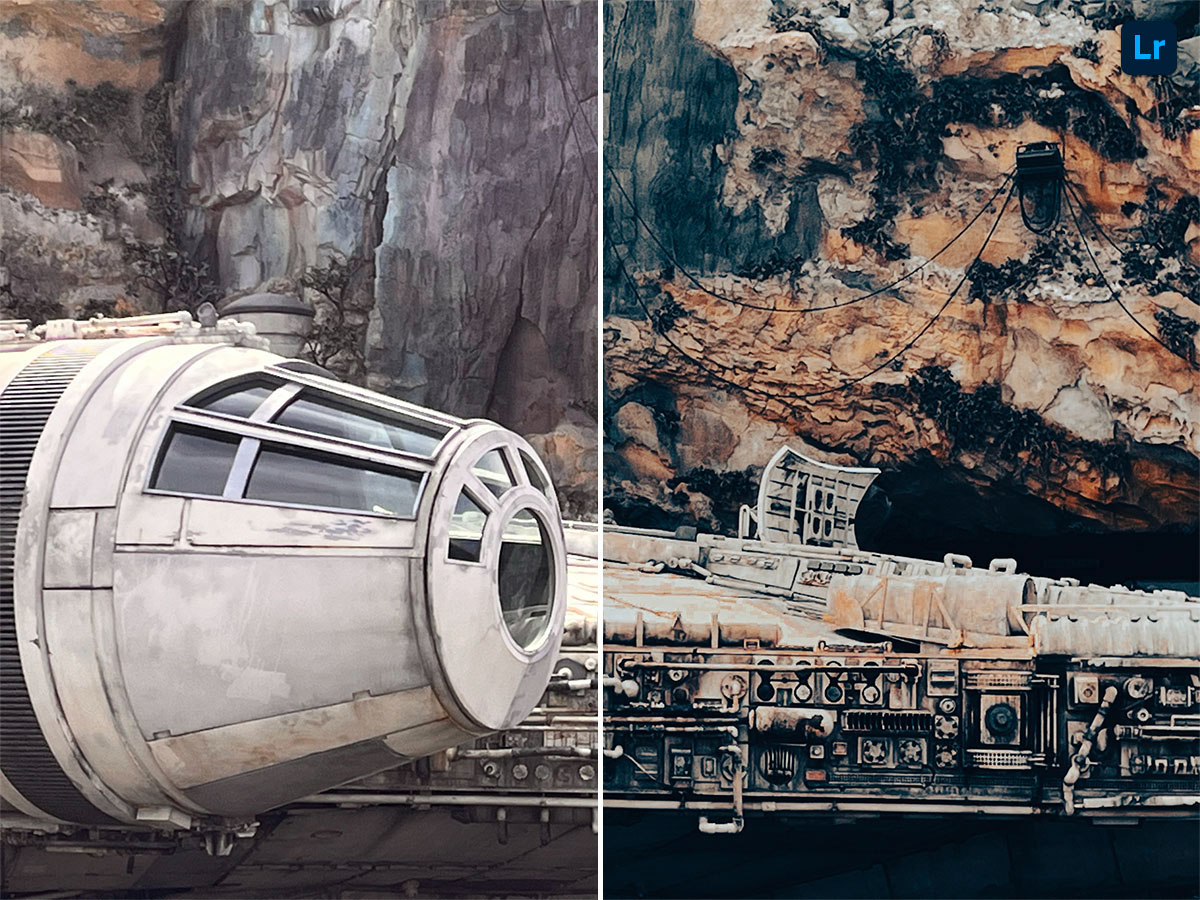 Millennium Falcon | Edit | Photoshop Lightroom