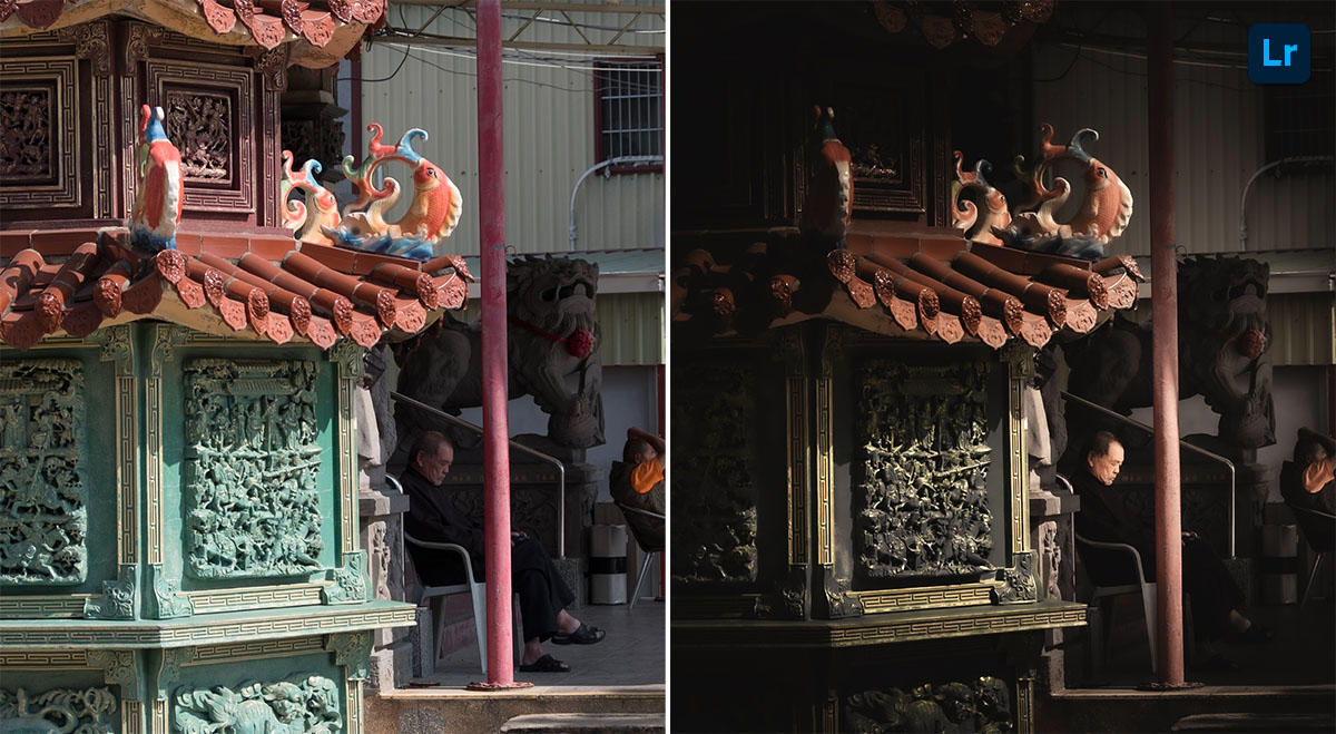 Sleeping man | Edit | Photoshop Lightroom