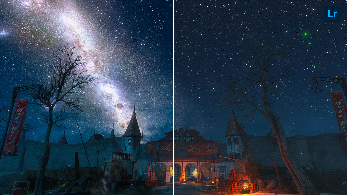 Fallout 4 Nuka World | Edit | Photoshop Lightroom