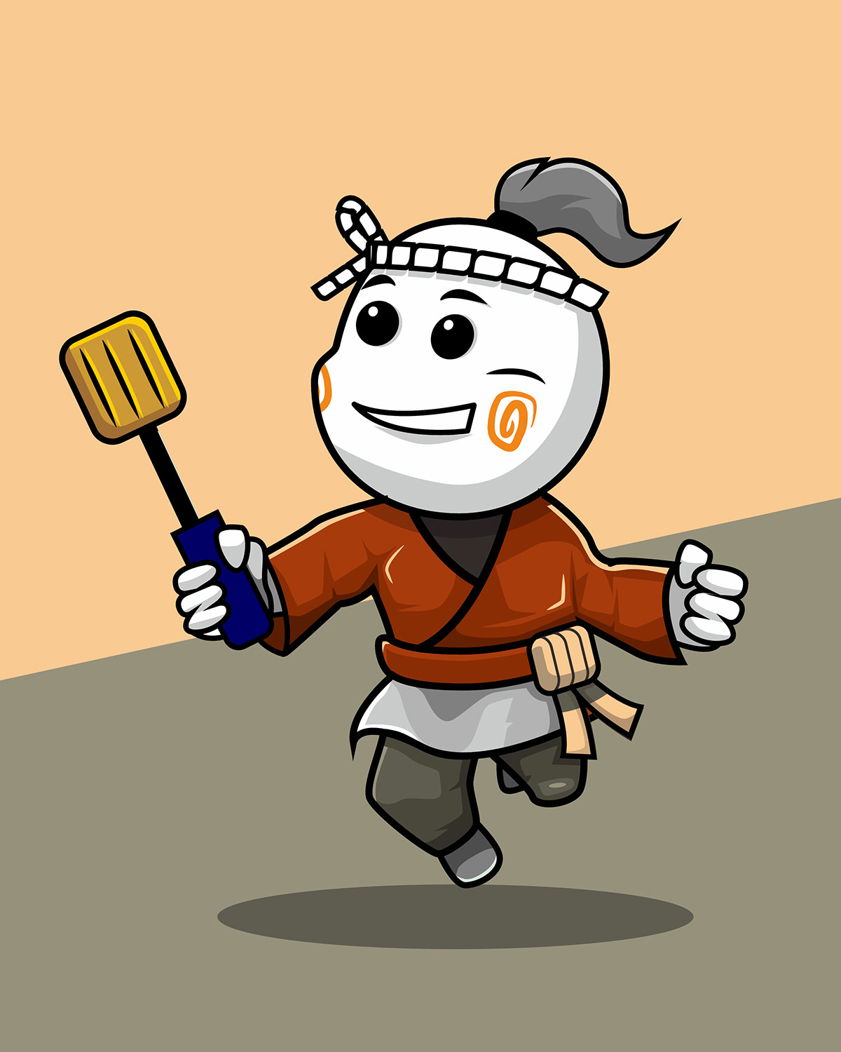 Mochiro The Ramen Ninja Cook on Behance :: Behance