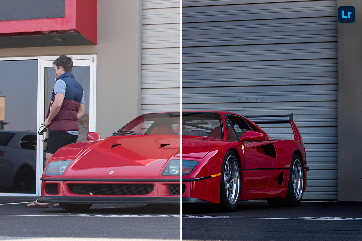 Ferrari f40 | Edit | Photoshop Lightroom