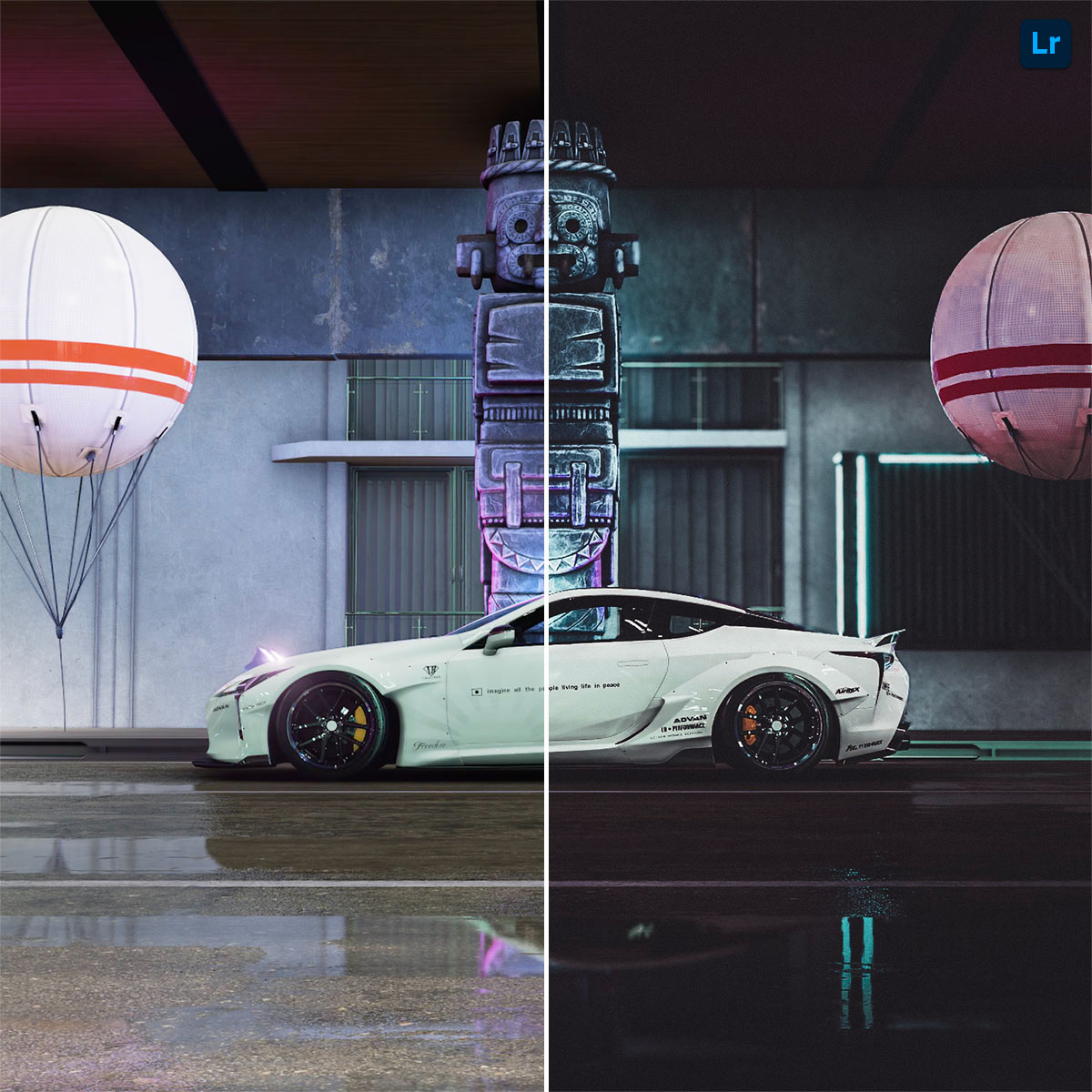 Forza 2010 Lexus LFA | Edit | Photoshop Lightroom