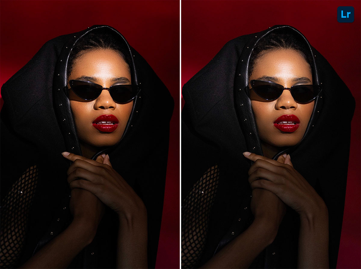 Lady in Red | Remix | Photoshop Lightroom