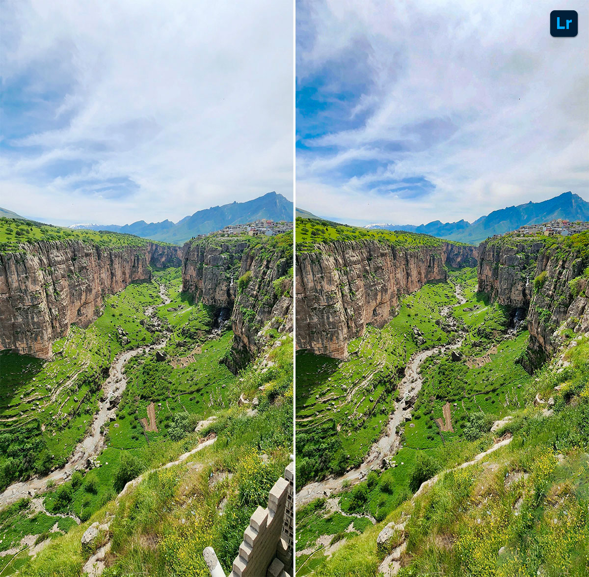 Mountains and cliffs | Edit | Photoshop Lightroom