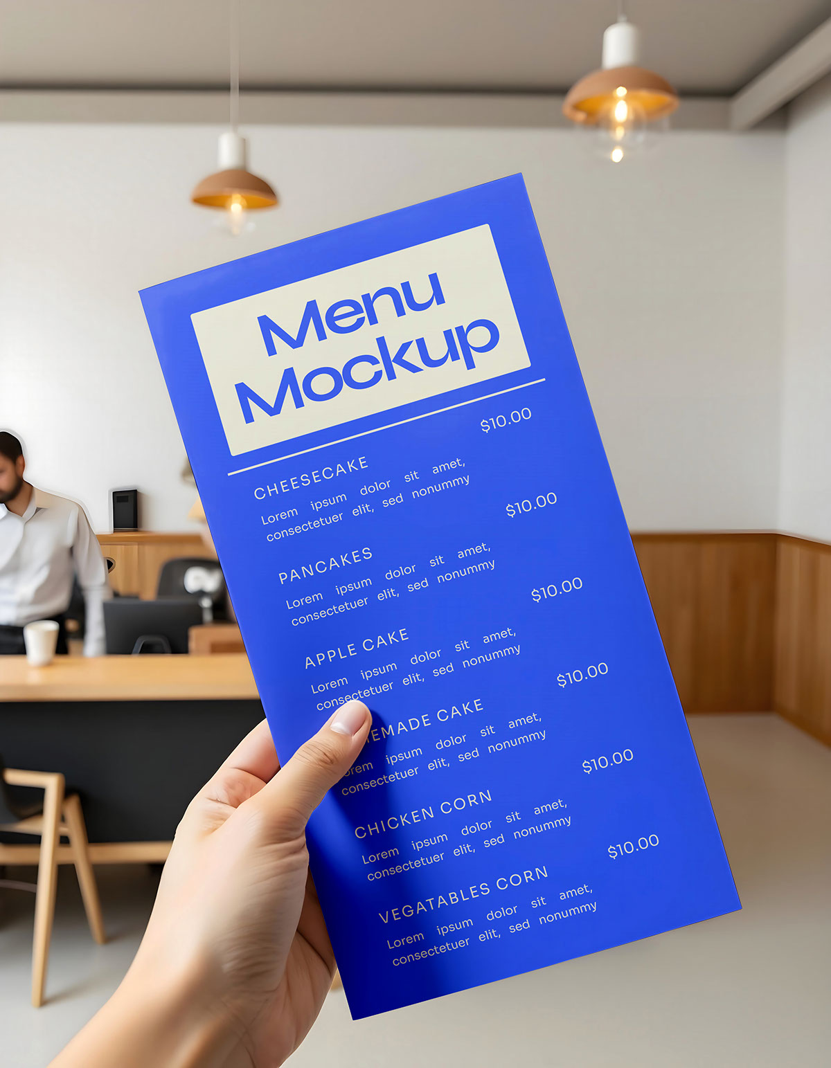 Free Menu Cafe Mockup on Behance :: Behance