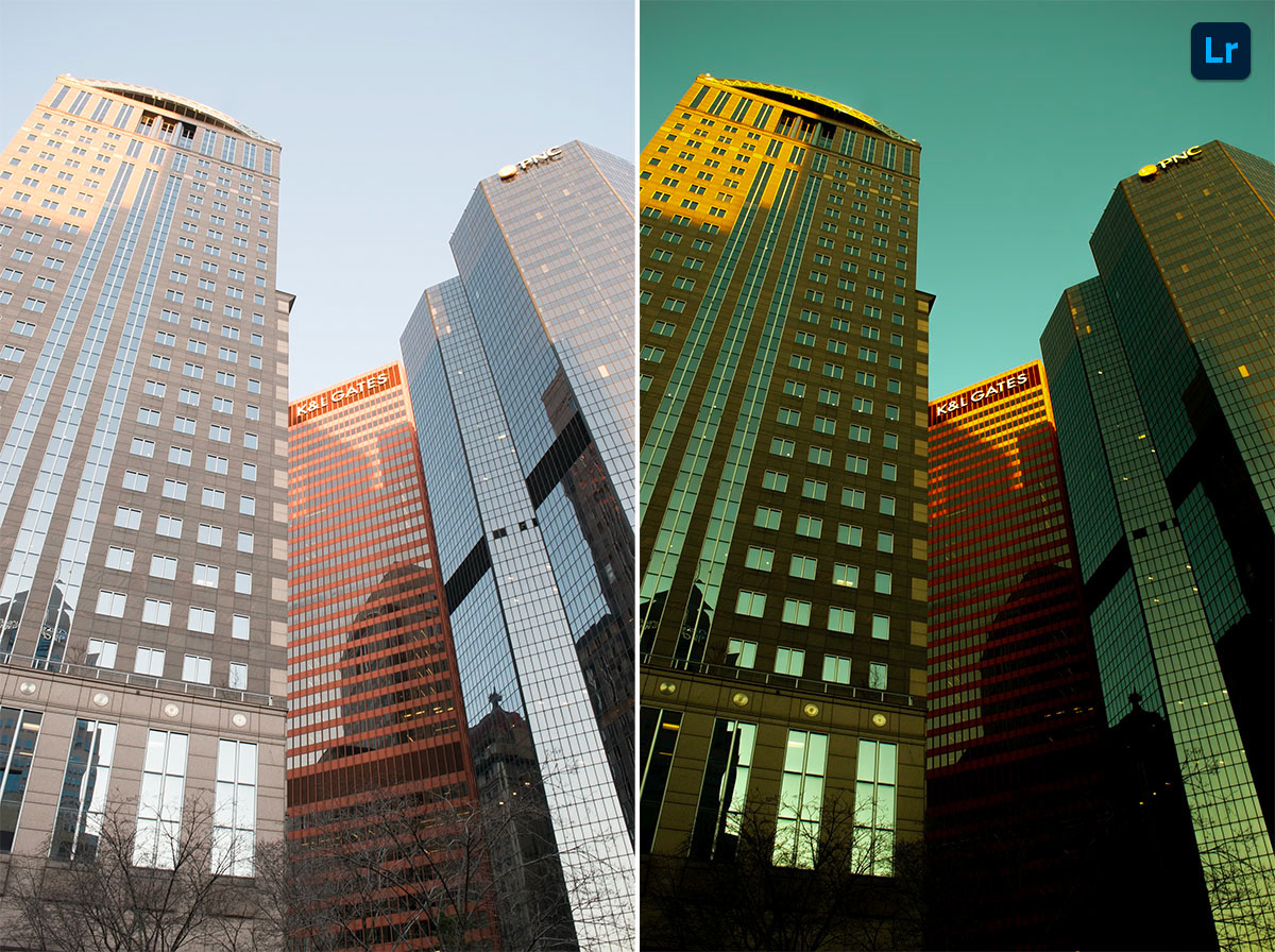 golden hour downtown | Remix | Photoshop Lightroom
