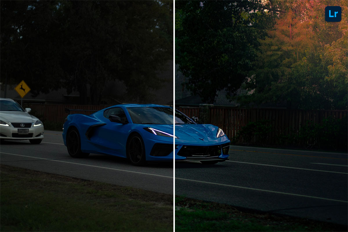 Chevrolet Corvette C8 Autumn | Edit | Photoshop Lightroom