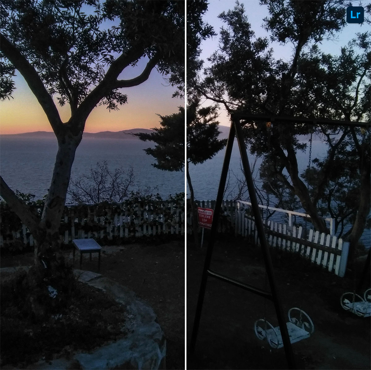 Swings with a view | Edit | Photoshop Lightroom