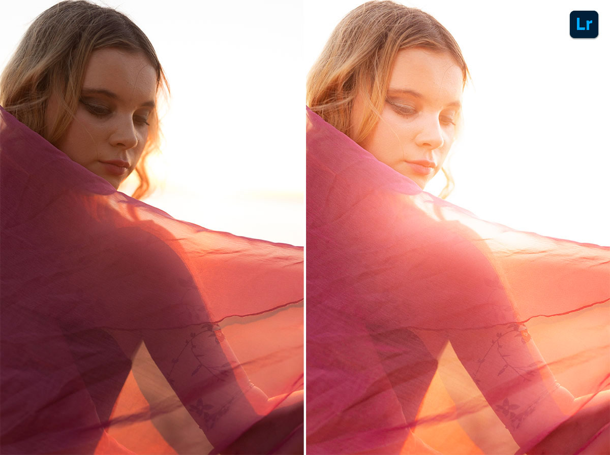 Light inspired portrait | Edit | Photoshop Lightroom