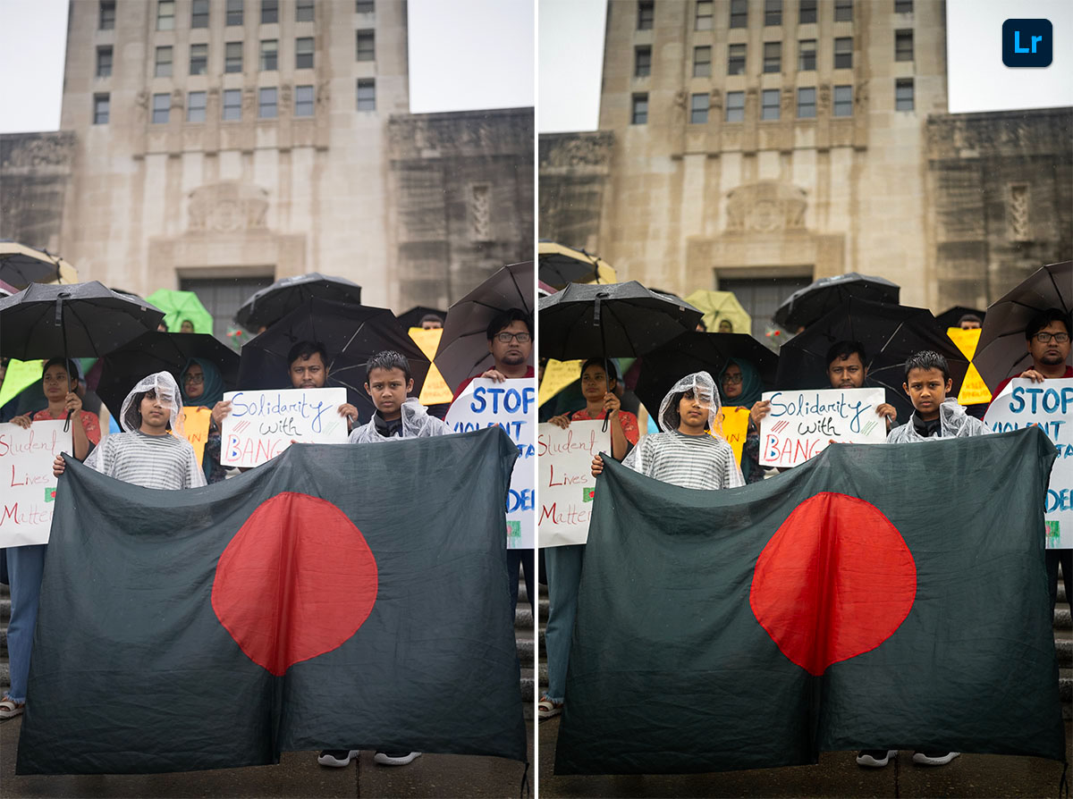bangladesh protest | Edit | Photoshop Lightroom