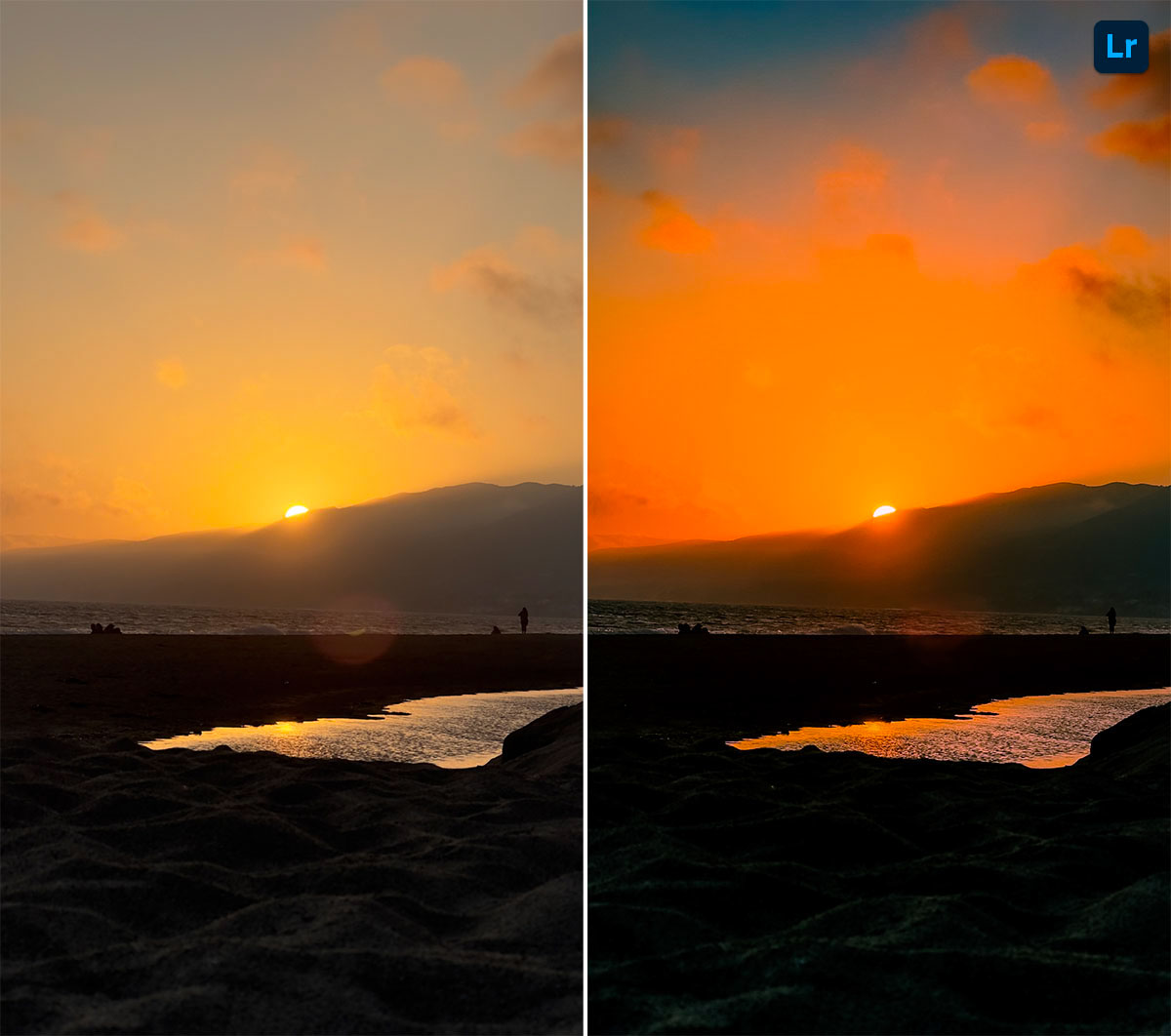 malibu sunset | Edit | Photoshop Lightroom