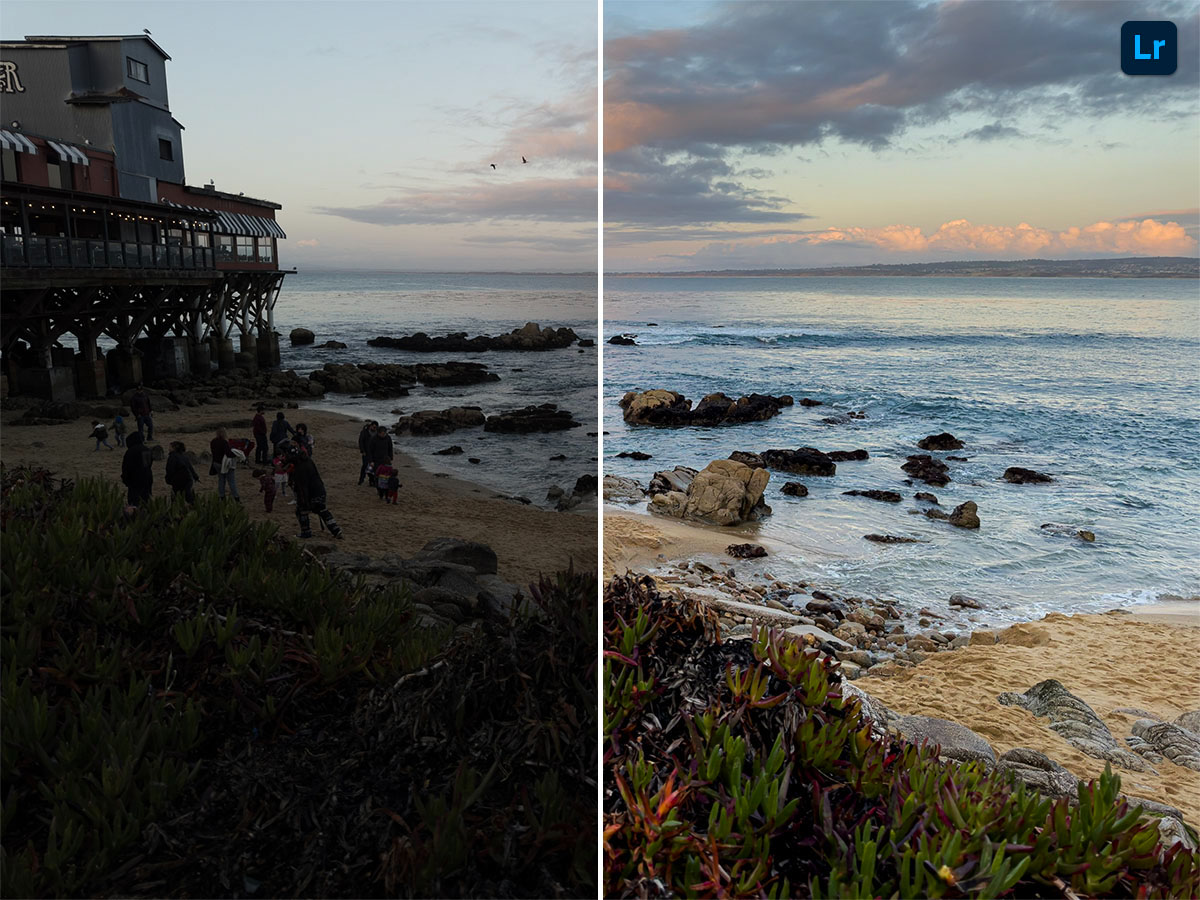 Family is playing at the beach | Edit | Photoshop Lightroom