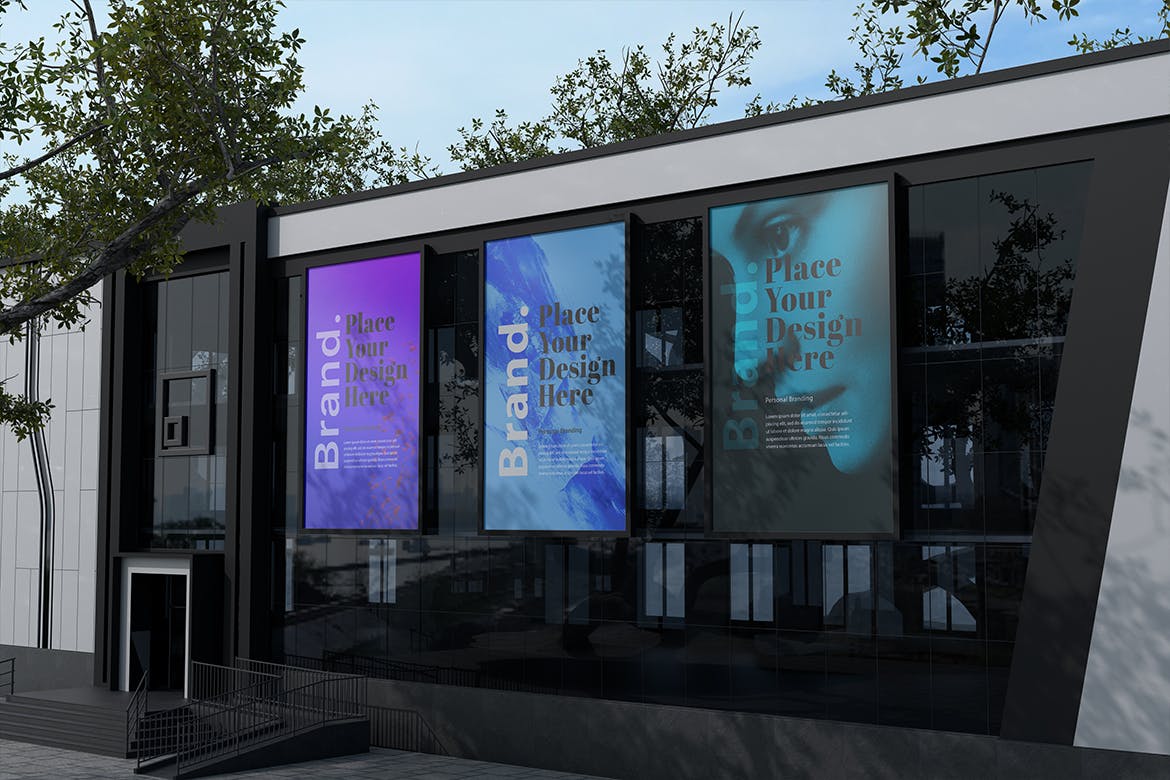 TRIPLE BILLBOARD MOCKUP on Behance :: Behance