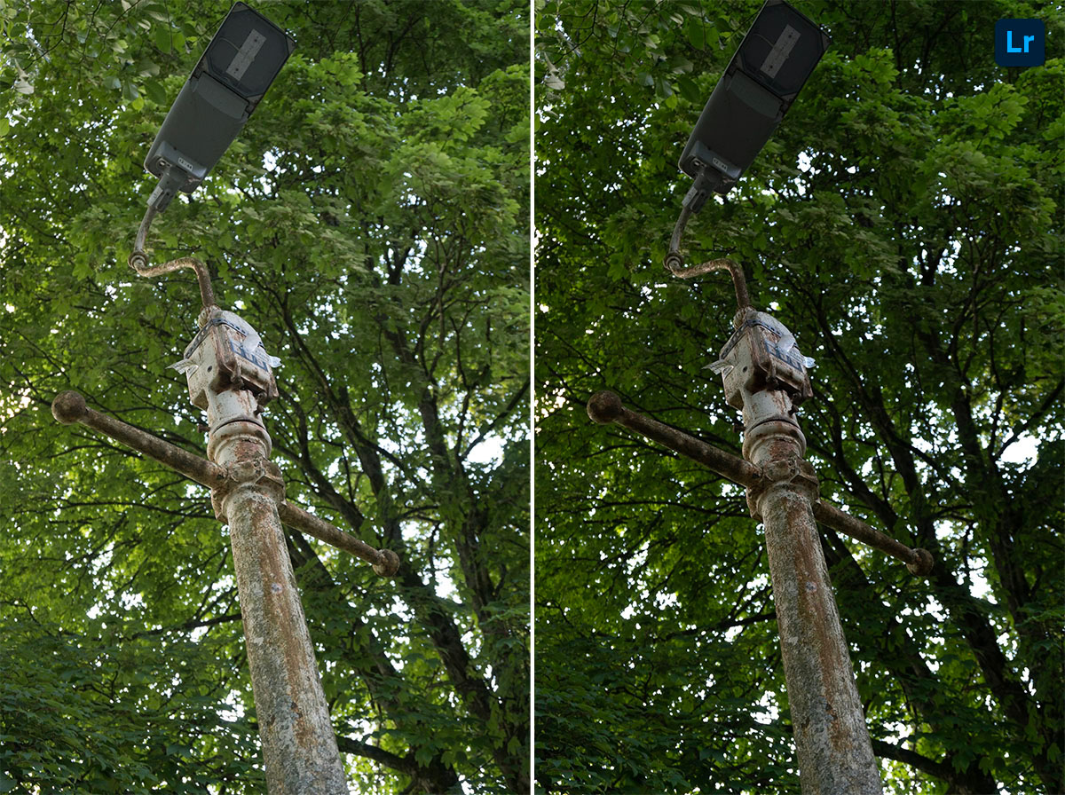 Just a rusty lamp post | Edit | Photoshop Lightroom