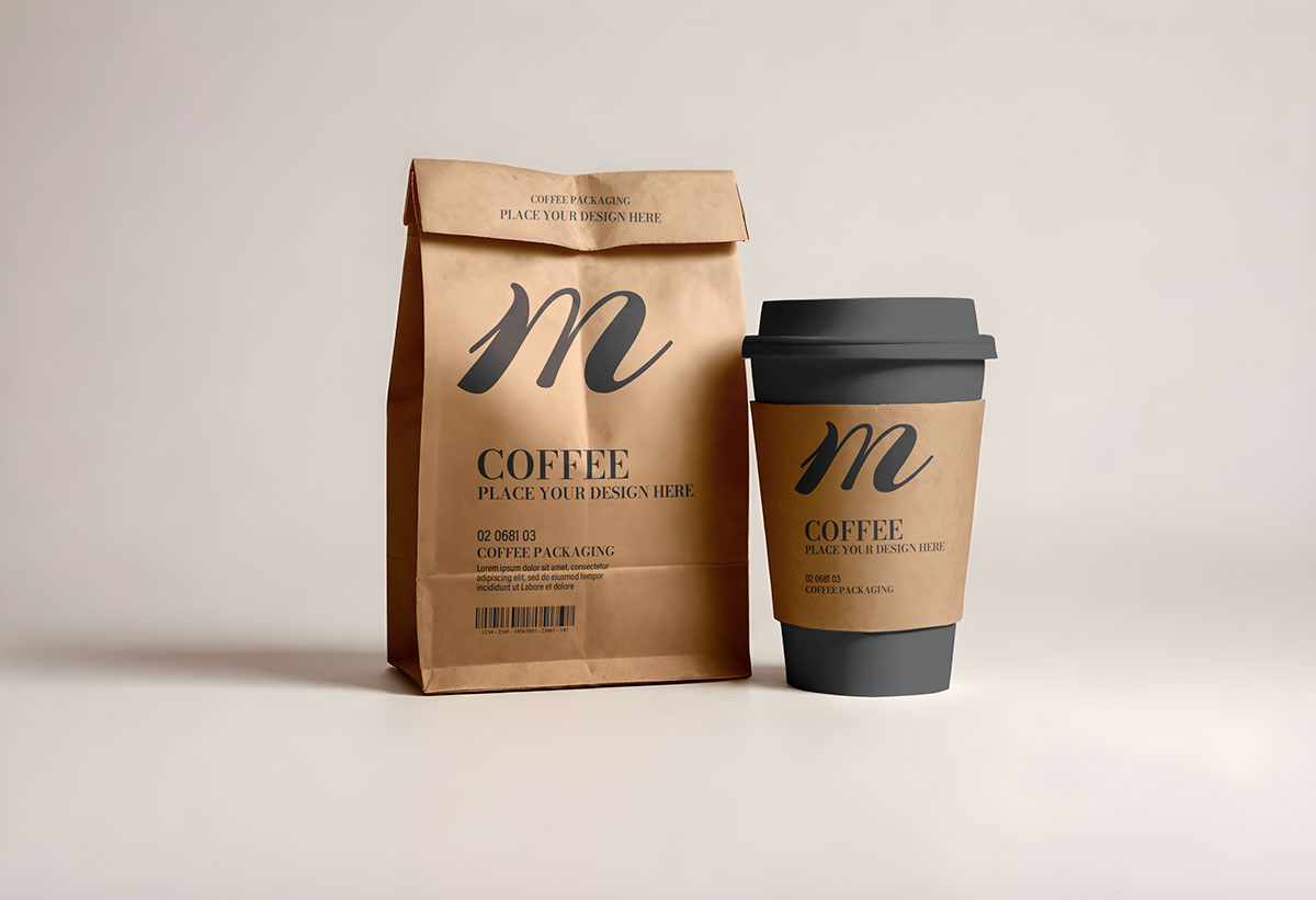 coffee_packaging_mockup on Behance :: Behance