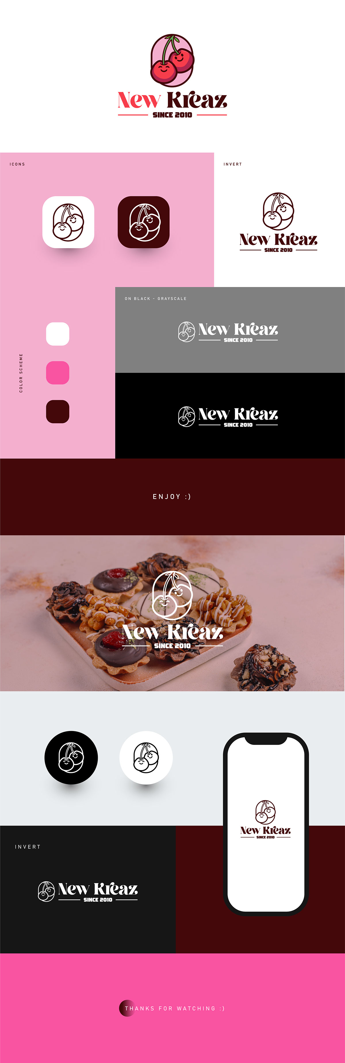 New Kreaz logo presentation on Behance :: Behance