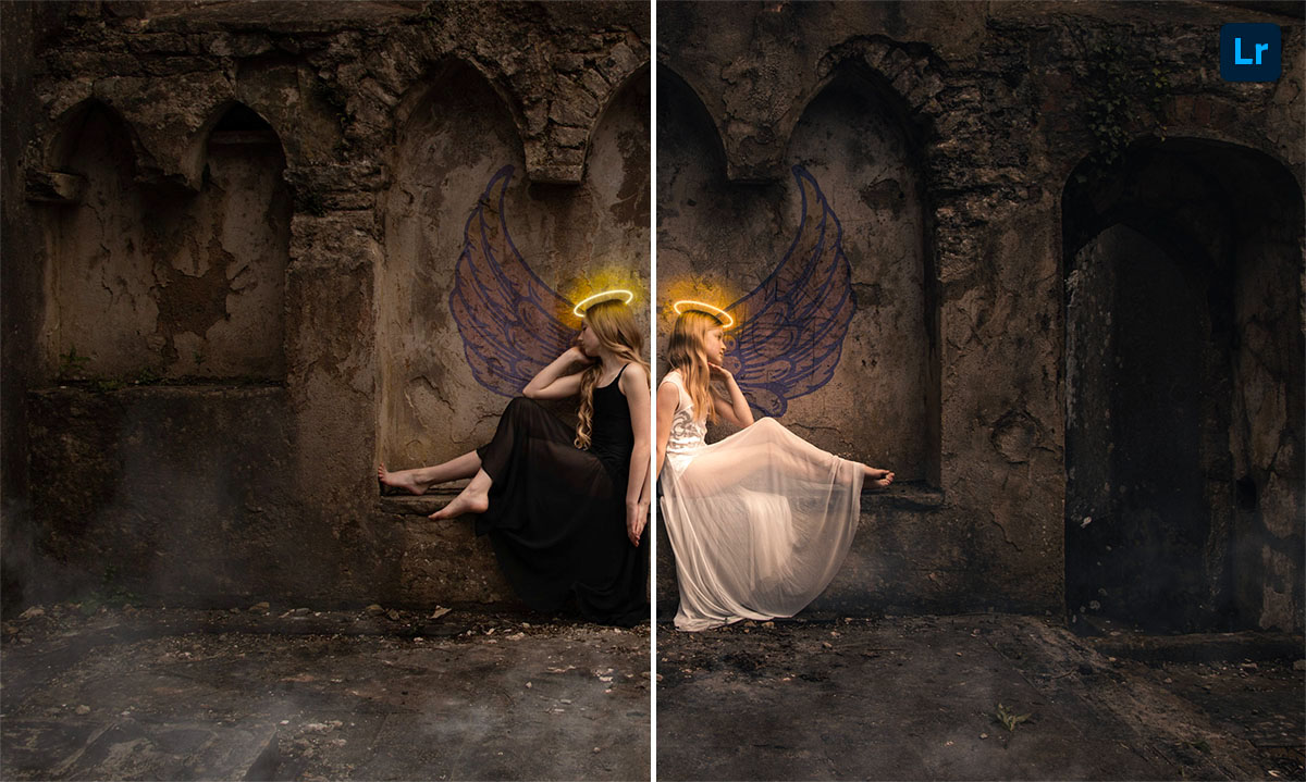 Devil and Angel | Edit | Photoshop Lightroom
