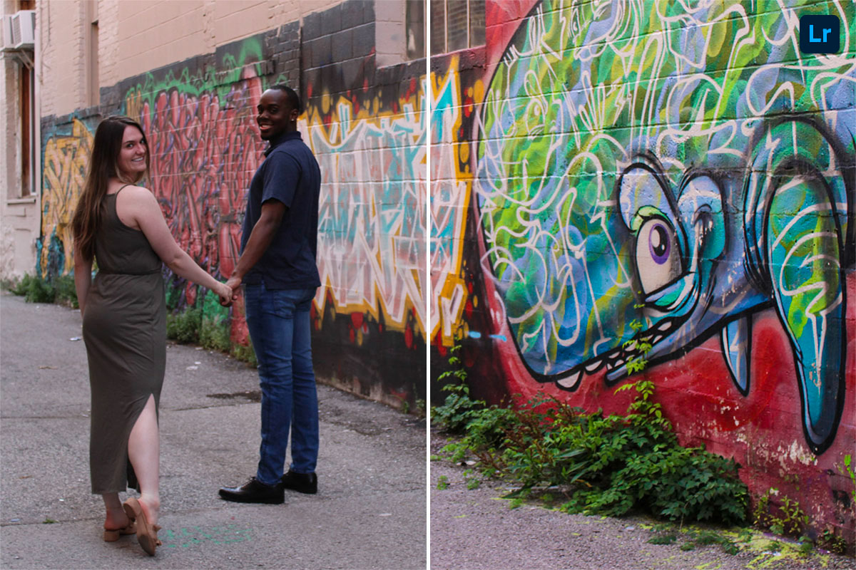 Walk through art | Edit | Photoshop Lightroom