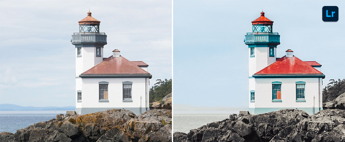 Lighthouse | Remix | Photoshop Lightroom