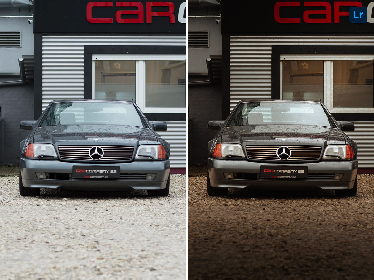 Mercedes | Edit | Photoshop Lightroom