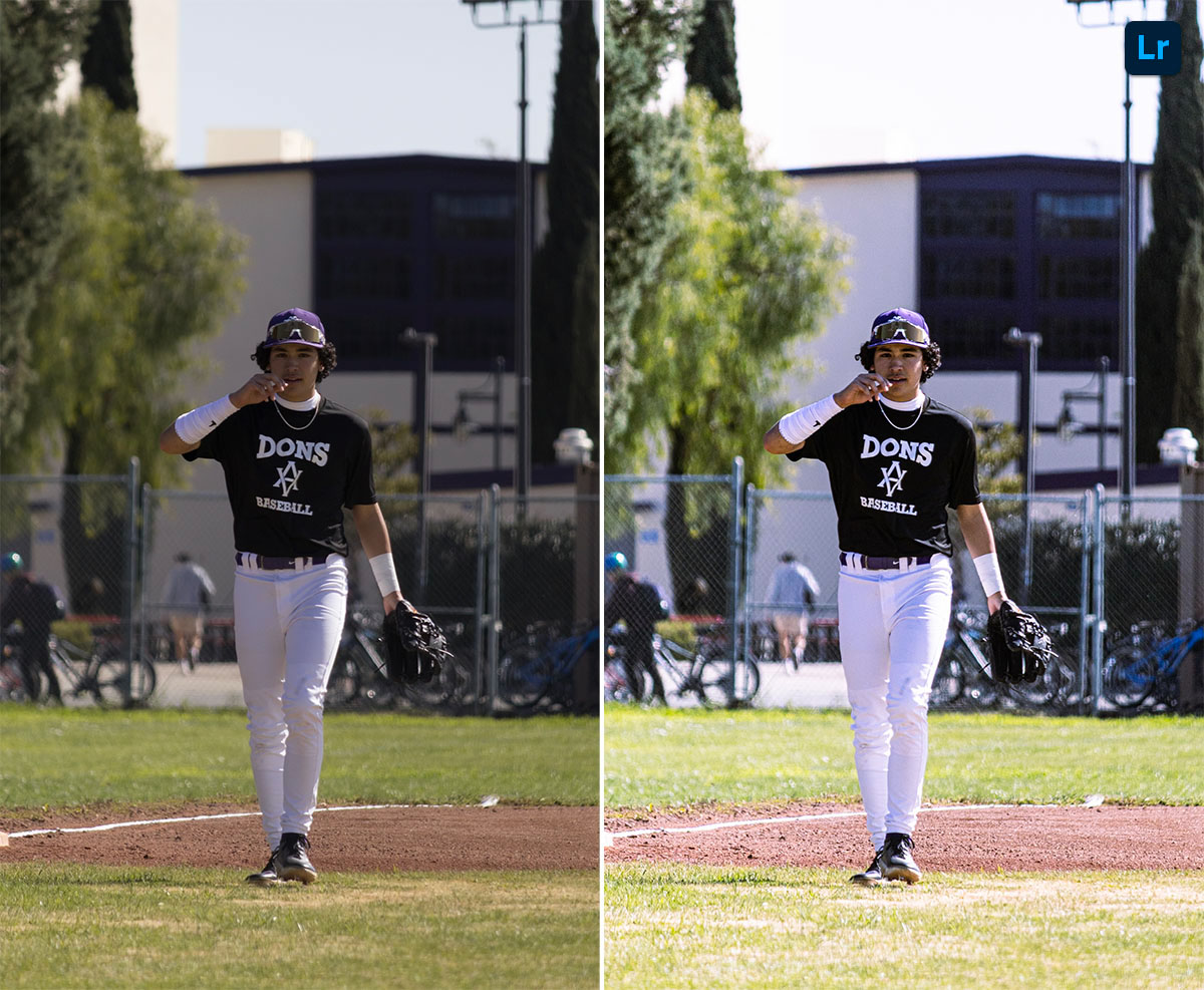 Dons baseball | Edit | Photoshop Lightroom