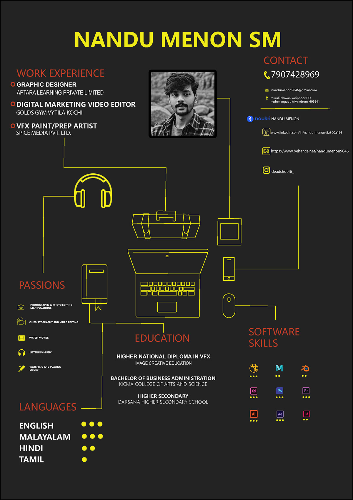 RESUME on Behance :: Behance