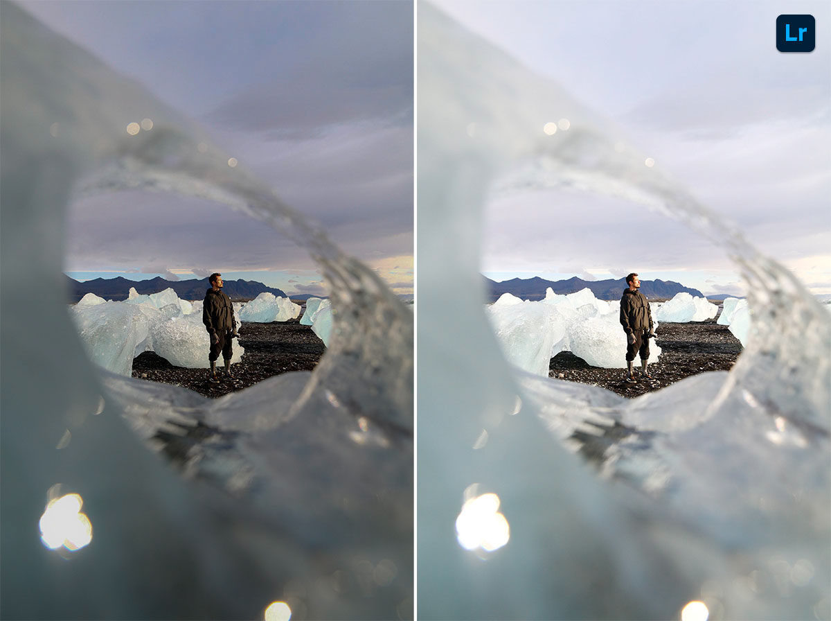 ice horizon | Remix | Photoshop Lightroom