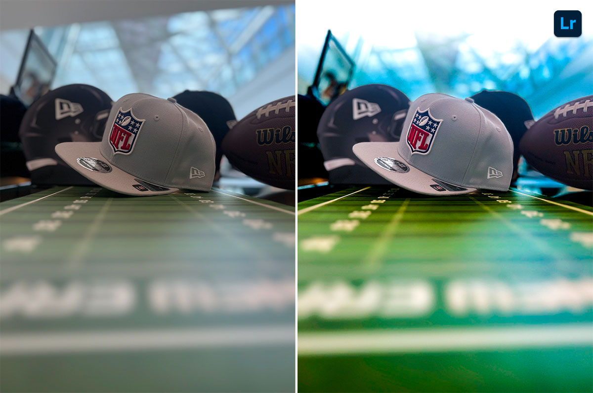 New Era Cap NFL | Edit | Photoshop Lightroom