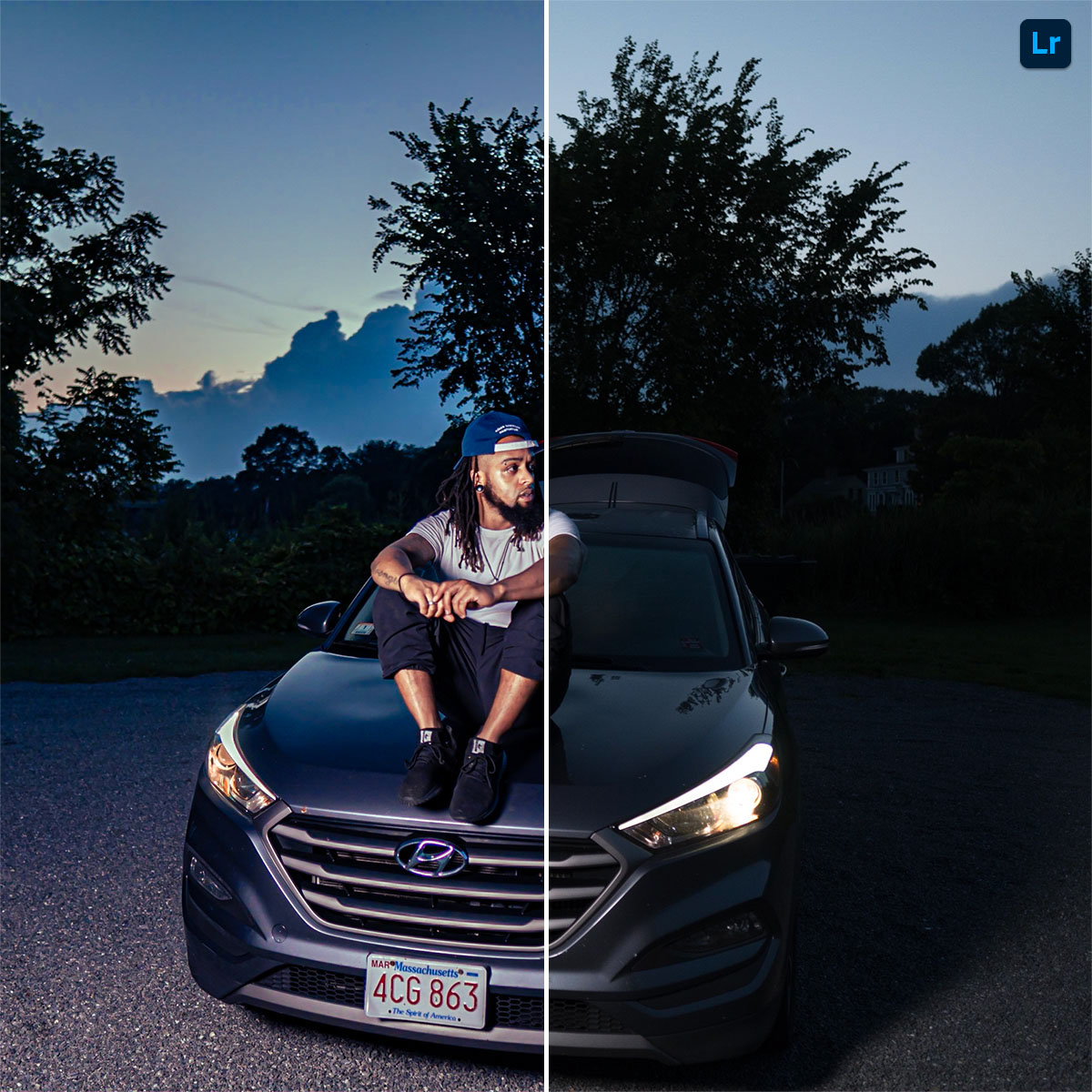 Self portrait | Remix | Photoshop Lightroom