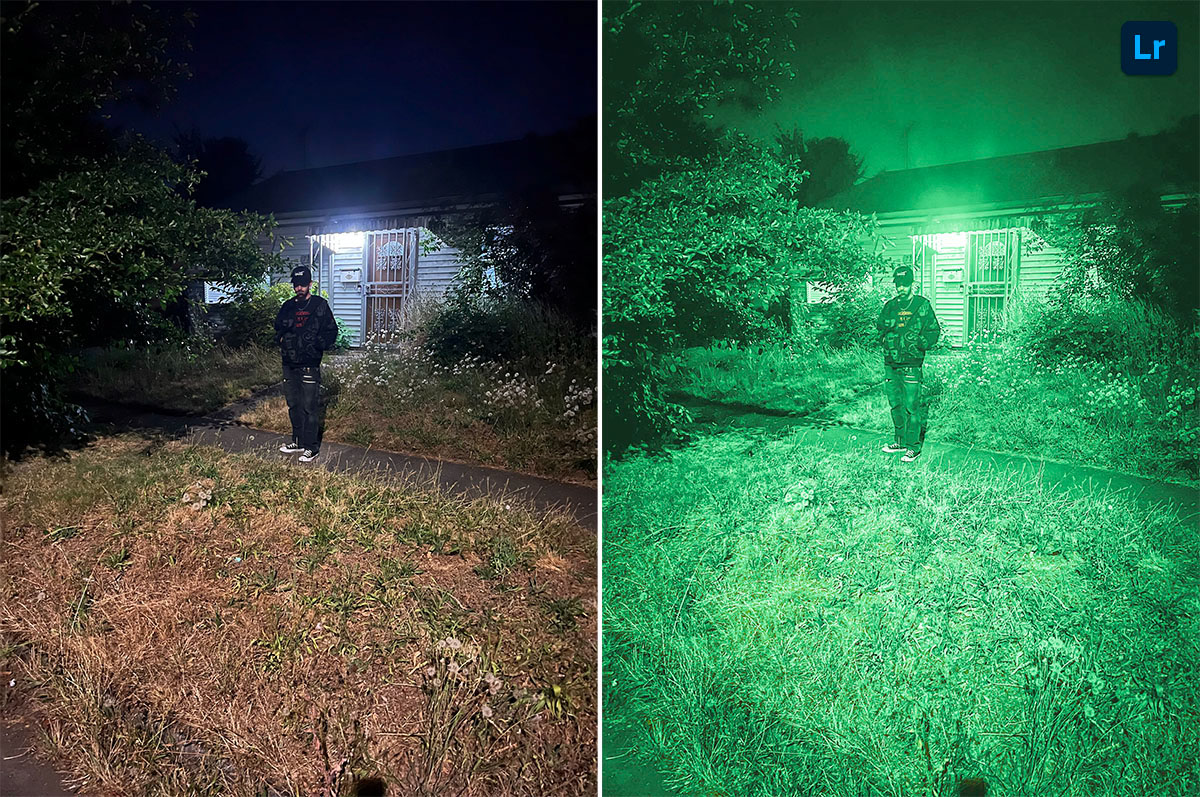 night vision | Edit | Photoshop Lightroom