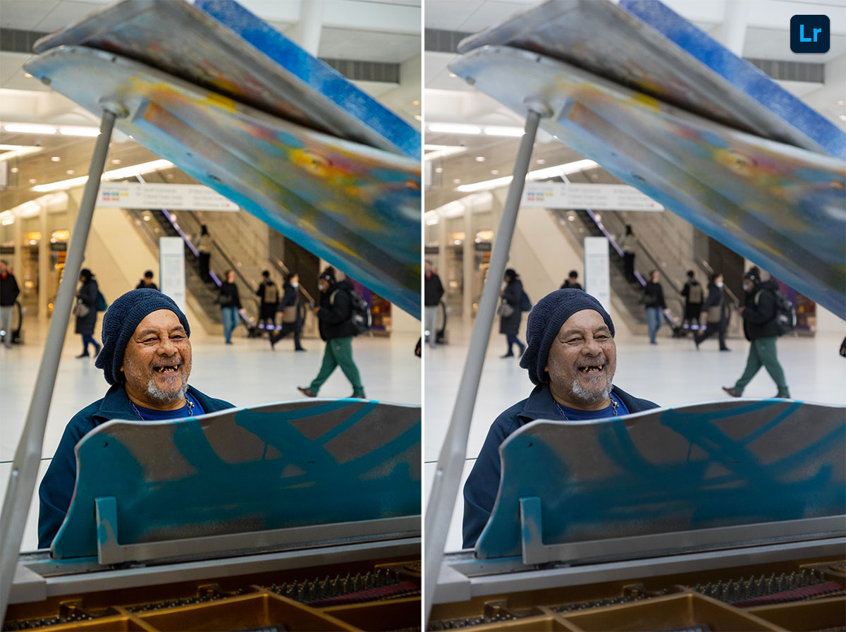 Piano Man - Oculus (Colorized) | Remix | Photoshop Lightroom