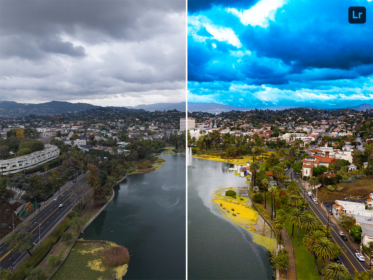 Echo Park Los Angeles | Edit | Photoshop Lightroom