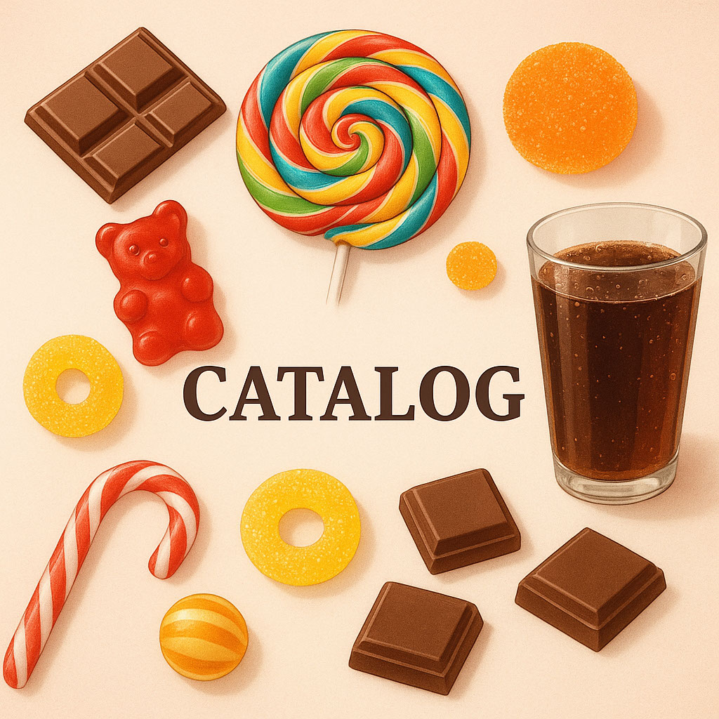 candy catalog on Behance :: Behance