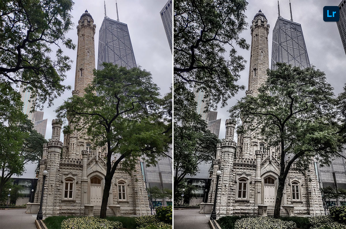 Chicago Water Tower | Edit | Photoshop Lightroom