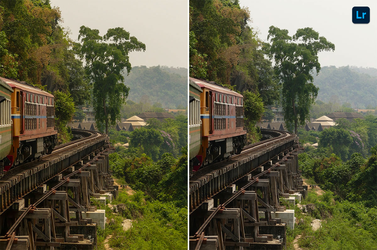 train | Edit | Photoshop Lightroom
