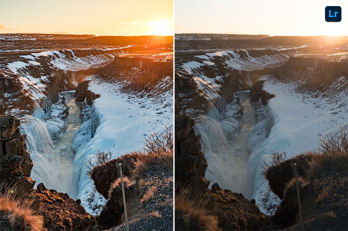 Icy River | Edit | Photoshop Lightroom