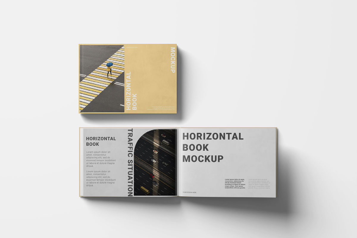 Horizontal Book Mockup on Behance :: Behance