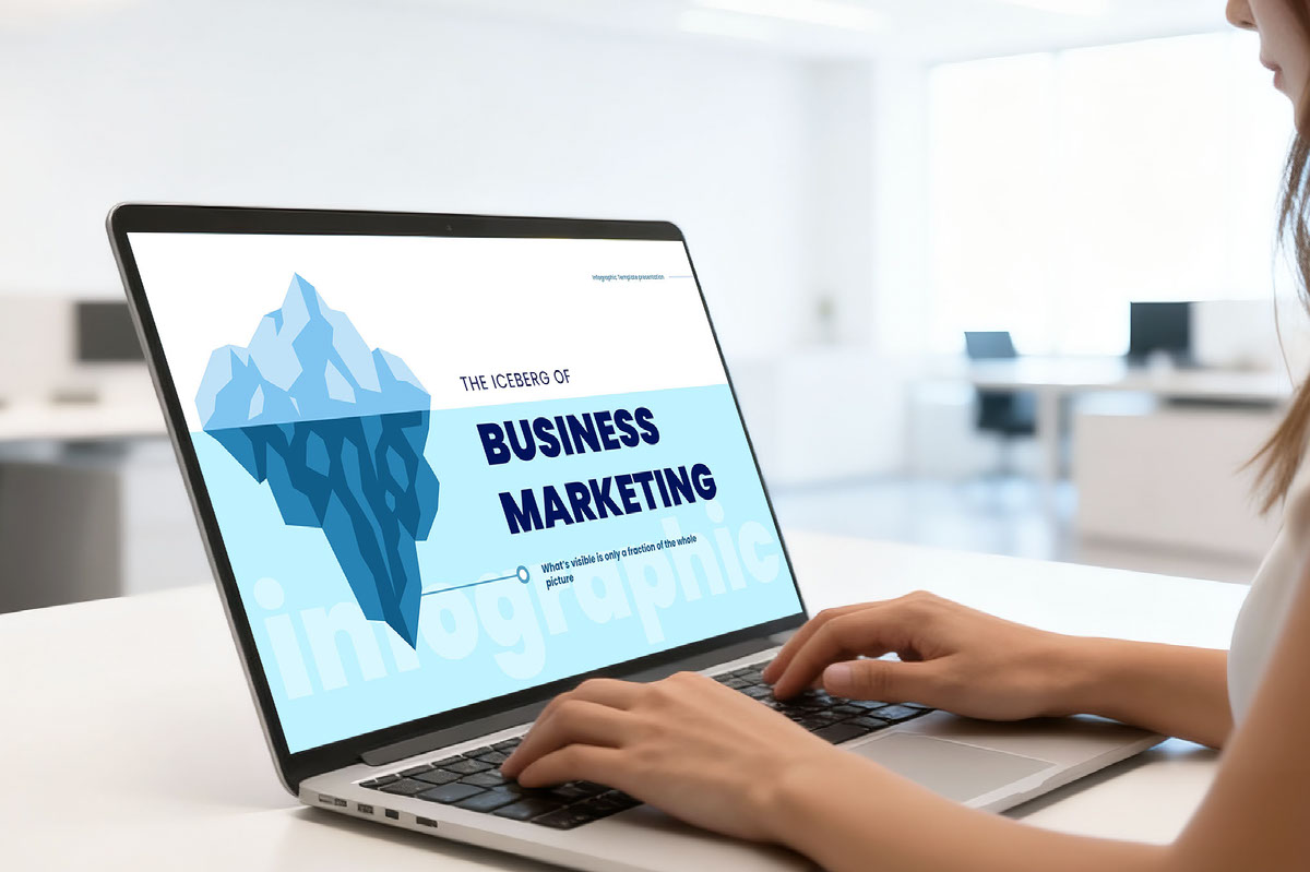 FREE DOWNLOAD - Iceberg Infographic on Behance :: Behance