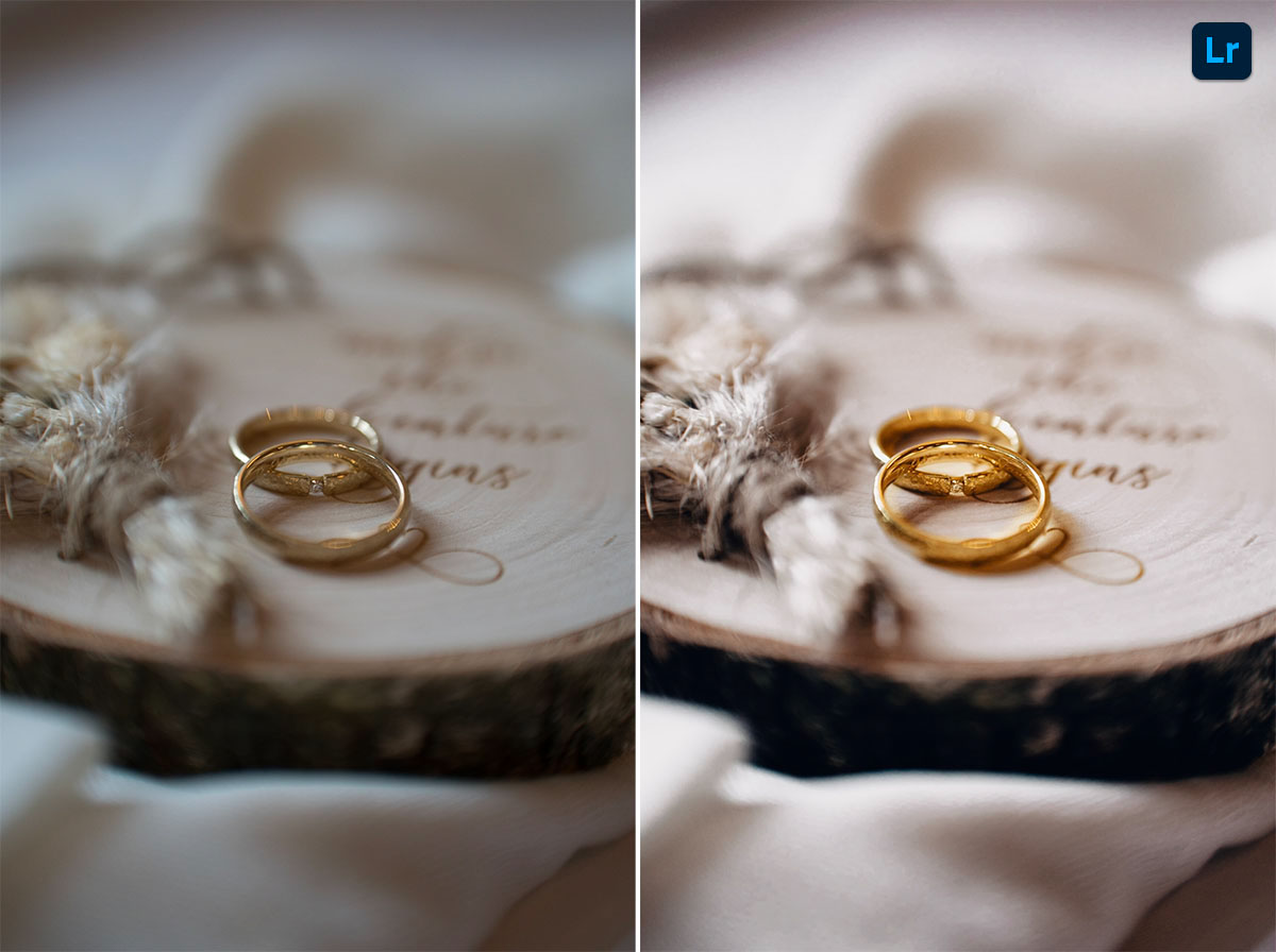 wedding rings | Edit | Photoshop Lightroom