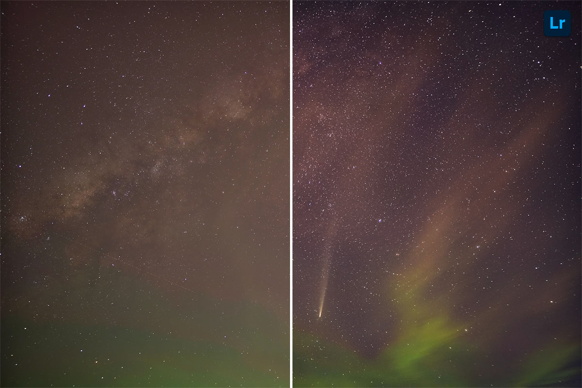 comet | Edit | Photoshop Lightroom