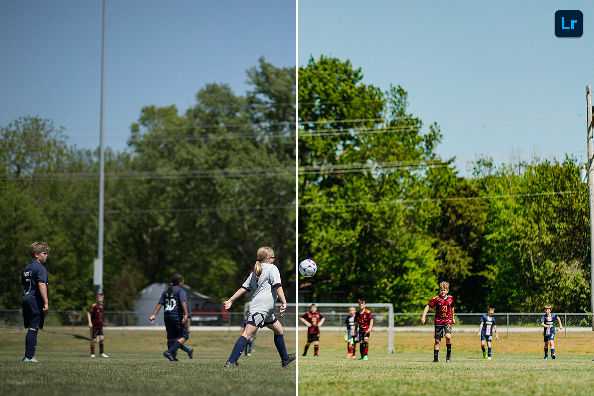 Soccer - Abigail Brandon | Edit | Photoshop Lightroom