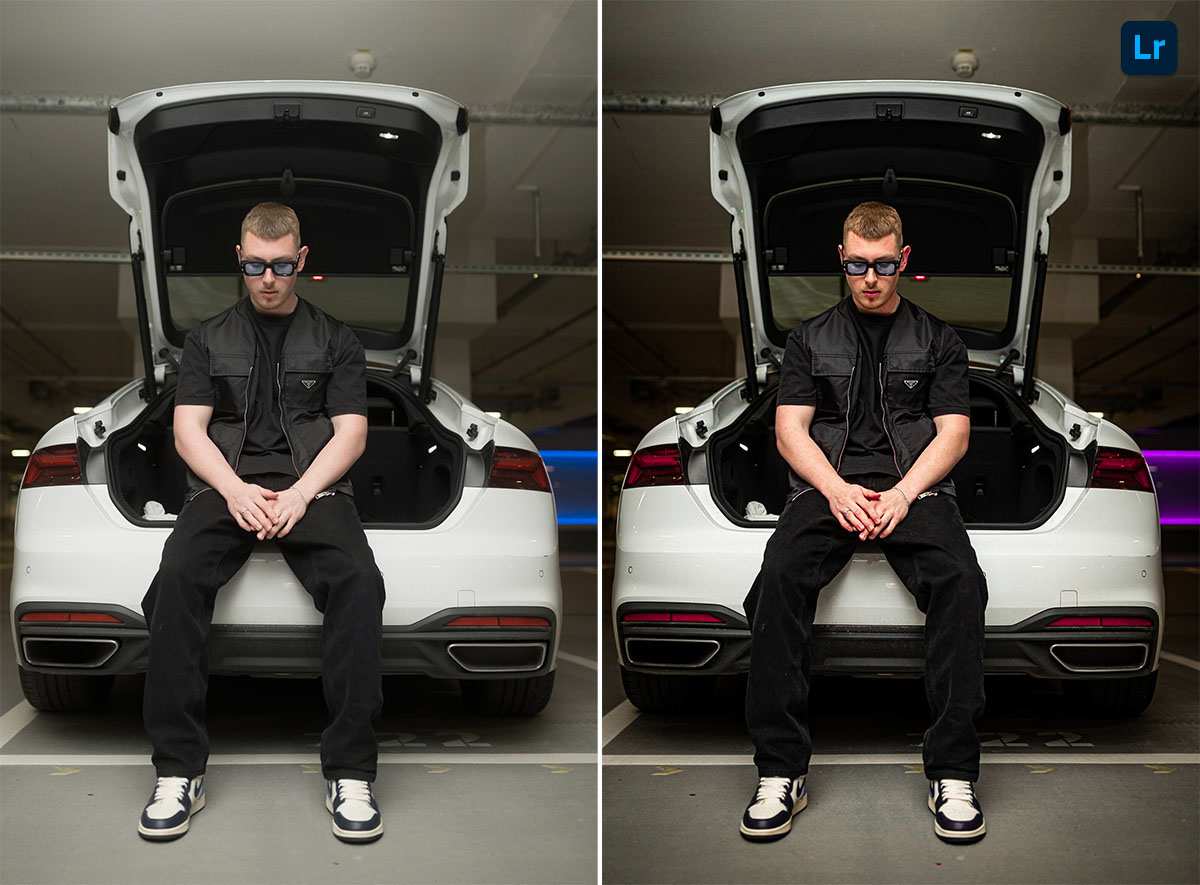 Just chilling in the car | Remix | Photoshop Lightroom