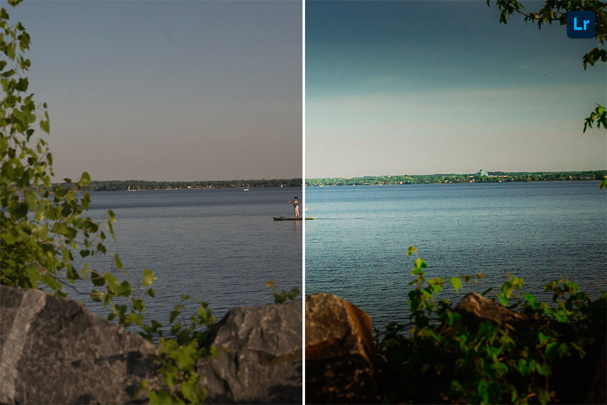 On the river | Edit | Photoshop Lightroom