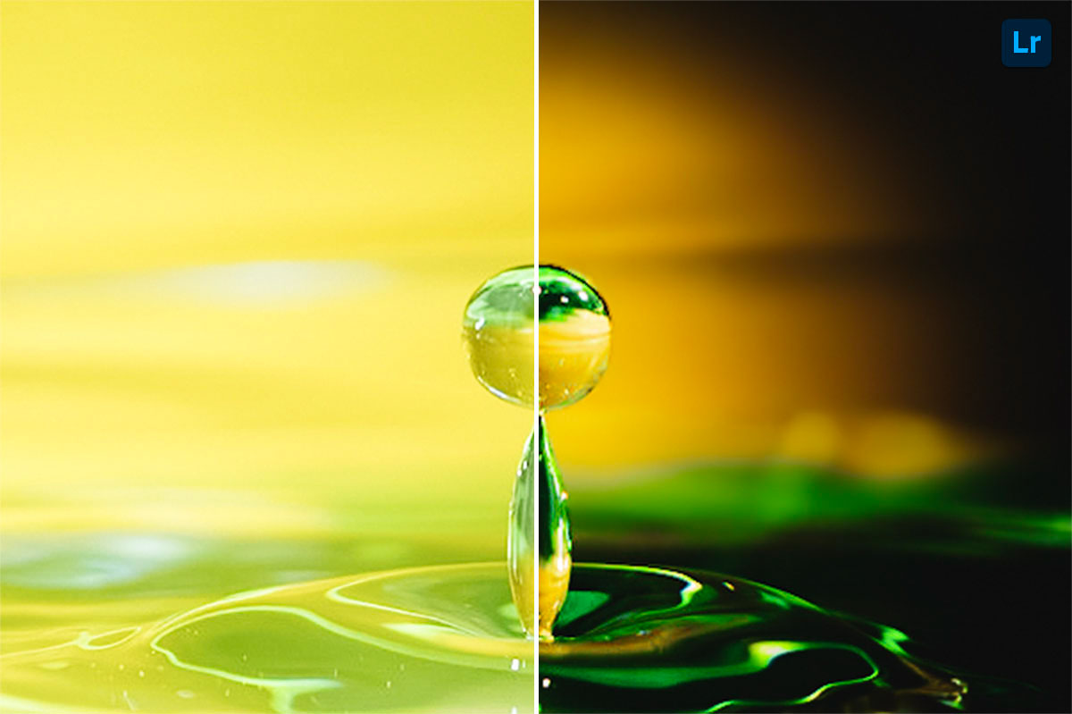 Waterdrop Edit Photoshop Lightroom