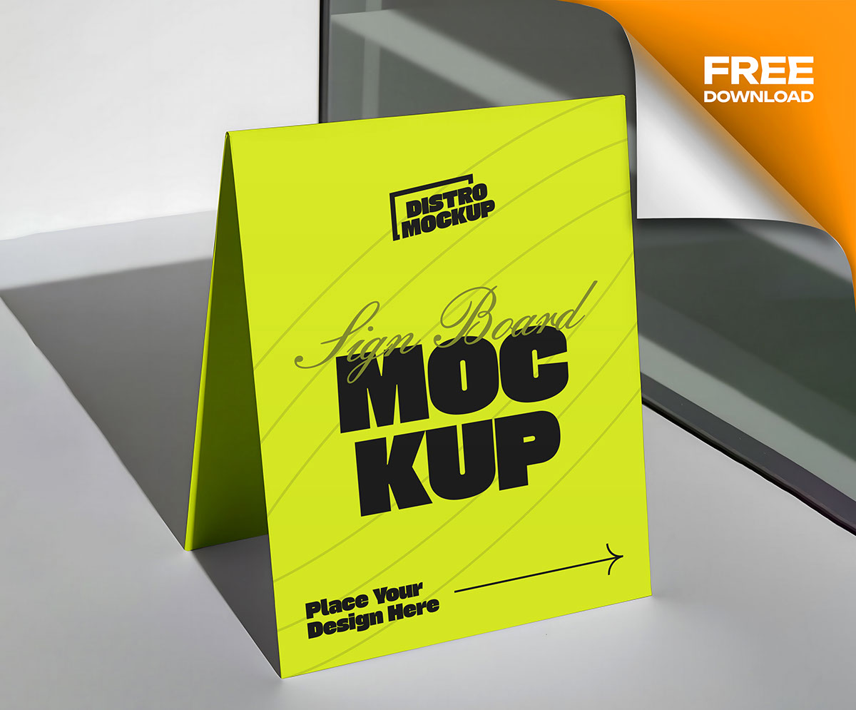 Free Sign Distro Store Mockup on Behance :: Behance