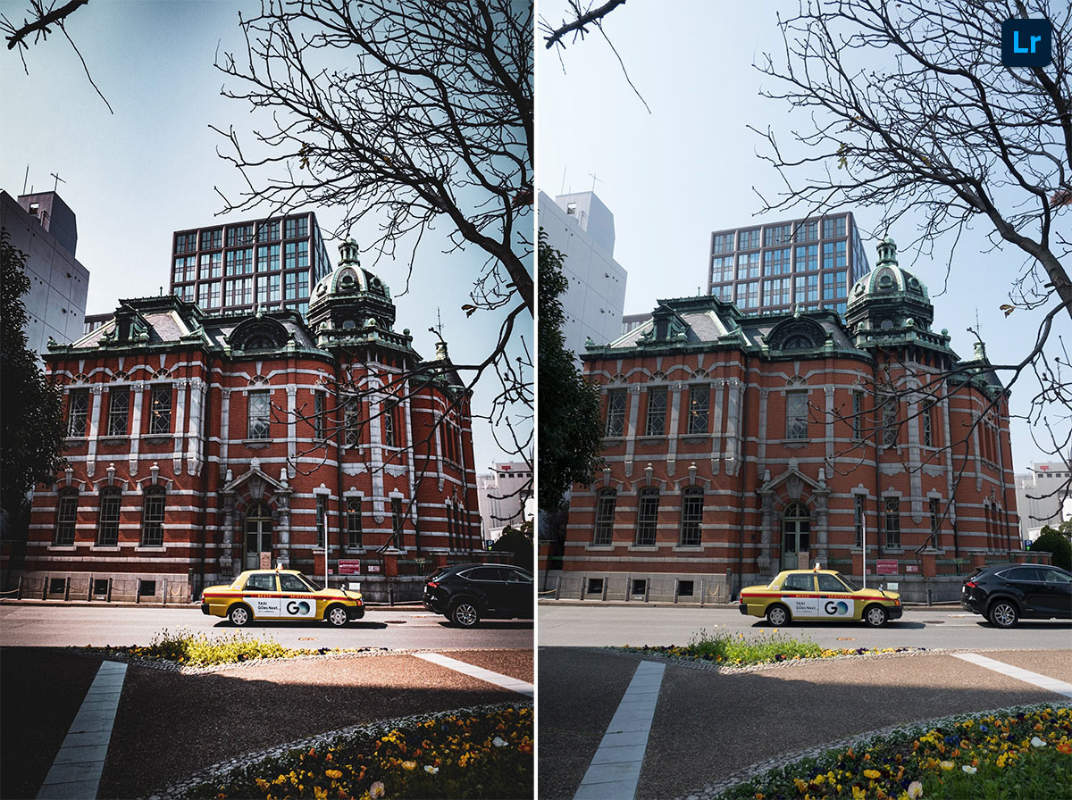 retro building | Edit | Photoshop Lightroom