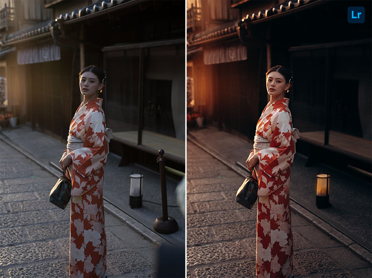 Sunset in Kyoto | Remix | Photoshop Lightroom