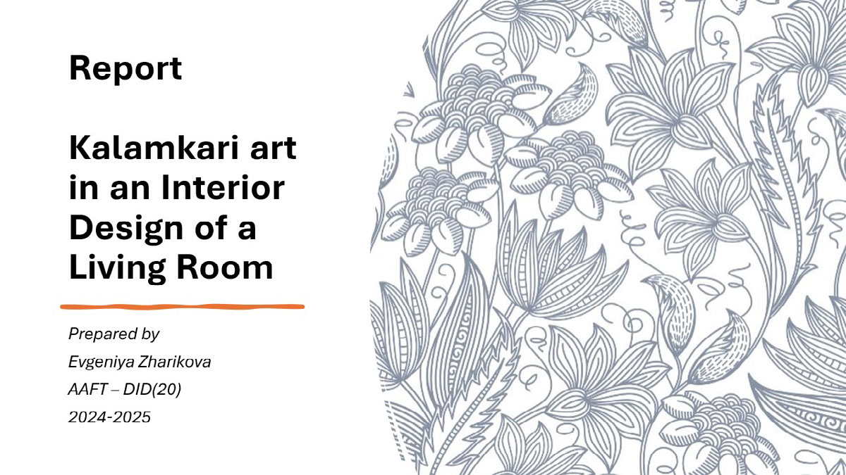 Kalamkari Art in Interior Design on Behance :: Behance