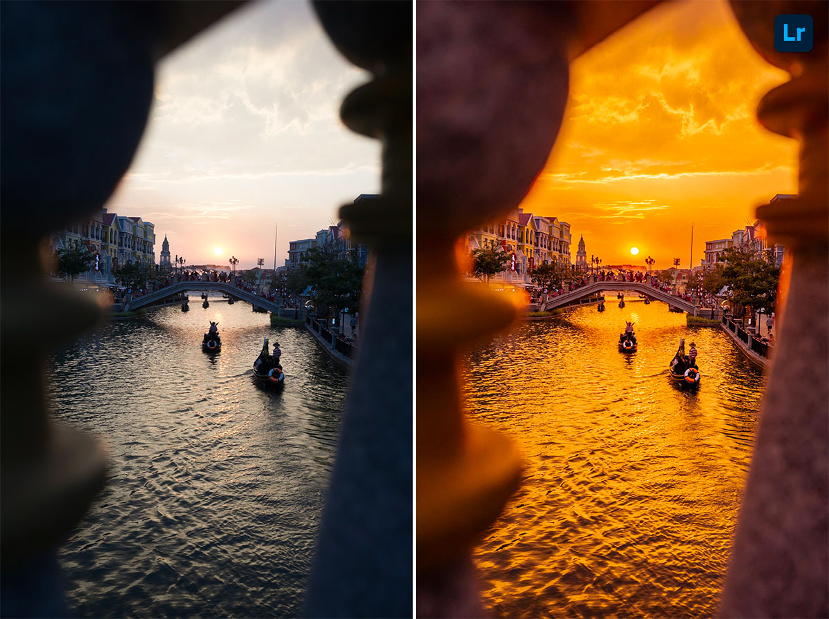 Sunset | Remix | Photoshop Lightroom